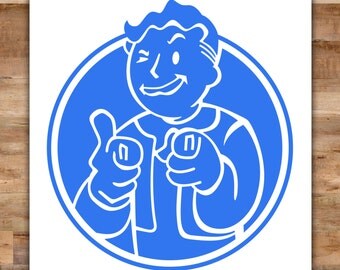 Unique vault boy decal related items | Etsy