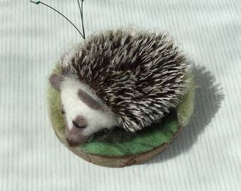 Hedgehog felt | Etsy