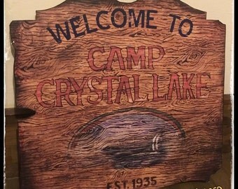 Camp Crystal Lake / Camp Blood Sign