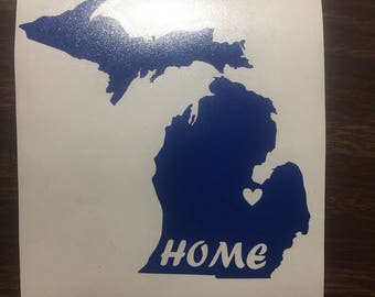 Michigan decal | Etsy