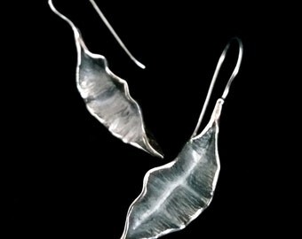 Silver leaf pattern | Etsy