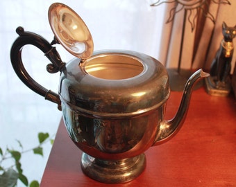 Silver plate teapot | Etsy