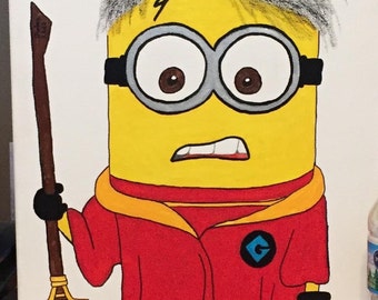 Minion painting | Etsy