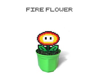 Mario fire flower | Etsy