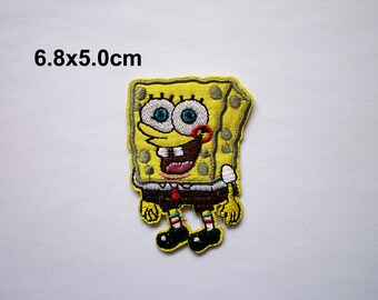 Spongebob patch | Etsy