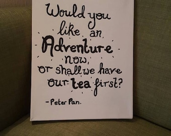 Peter pan wall decal | Etsy