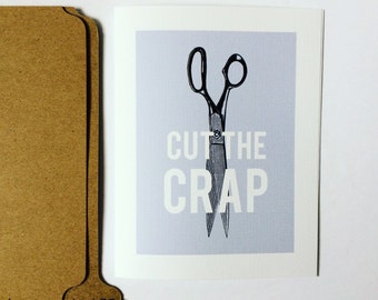 Cut the crap | Etsy
