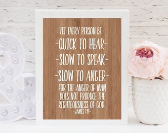James 1 19 | Etsy
