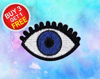 Evil eye patch | Etsy