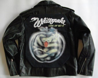 Whitesnake jacket | Etsy