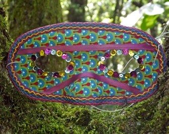 Harlequin mask | Etsy