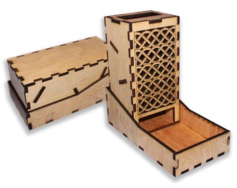 Dice tower | Etsy
