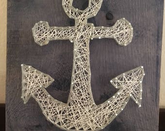 Anchor string art | Etsy