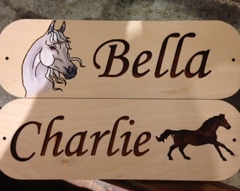 Horse stable sign | Etsy