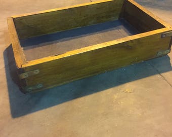 Antique wood box | Etsy