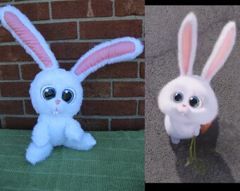 Snowball plush | Etsy