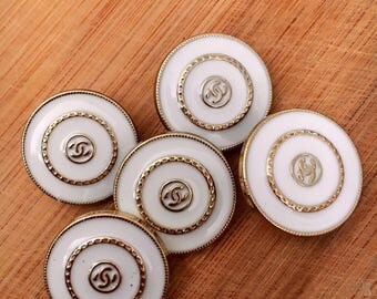 Chanel buttons | Etsy