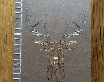 Embroidered notebook | Etsy