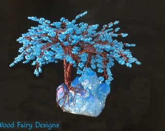Beaded wire tree | Etsy