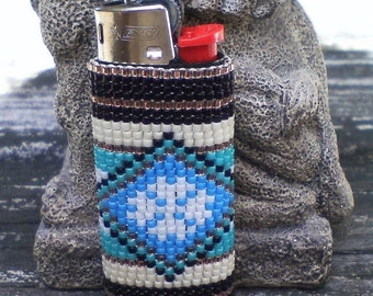 Beaded lighter cover | Etsy