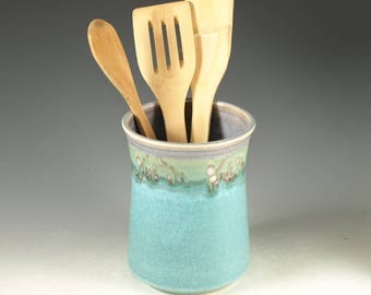Utensil crock | Etsy