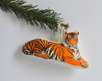 Tiger ornament | Etsy