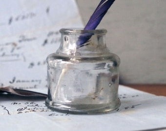 Old ink bottles | Etsy