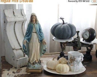 Virgin mary statue | Etsy