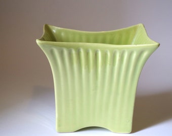 Chartreuse planter | Etsy