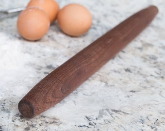 French Rolling Pin Tapered Rolling Pin Wooden Rolling Pin