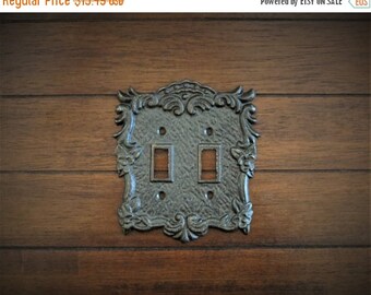 ON SALE TODAY Light Switch Plate / Cast Iron by VeritasInspired