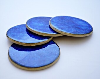 Stoneware coasters | Etsy