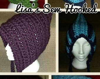 Crochet pixie hat | Etsy
