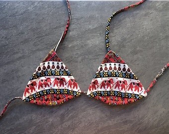 5 Patterns Easy Sew Bikini Tops Triangle Bikini Top PDF