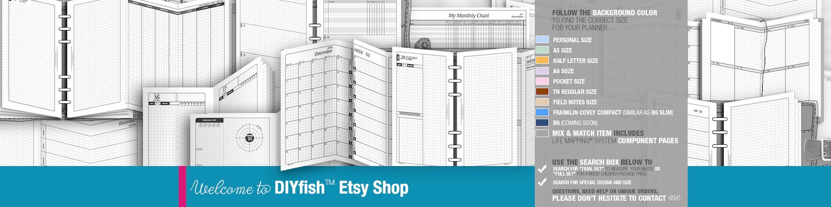 DIYfish Life Mapping™ System www.diyfishblogs.com by DIYfish