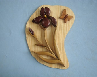 Intarsia butterfly | Etsy