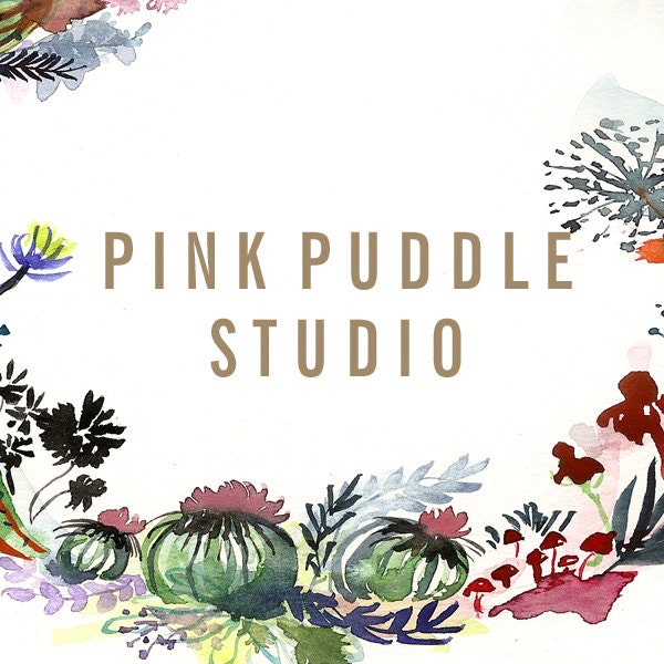 Pink Puddle Studio by PinkPuddleStudio on Etsy