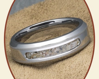 Mens cremation ring | Etsy