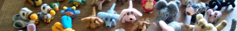 Whimsical Handmade Wool Creations by FeltWithAHeart on Etsy