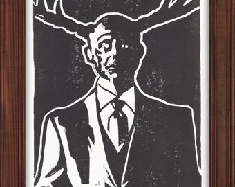 Hannibal stag | Etsy