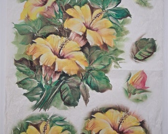 Rice paper decoupage | Etsy