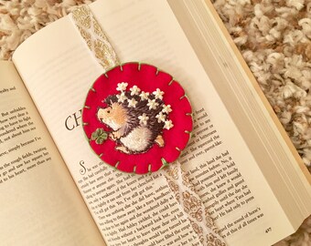 Hand sewn bookmarks by BeQi by GiveAWhoot on Etsy