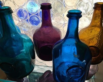 Octagon bottles | Etsy