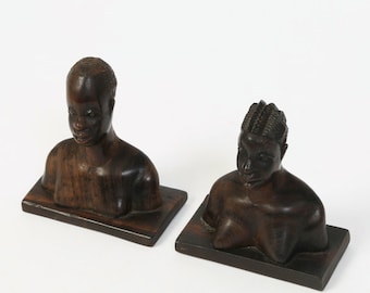 African bookends | Etsy