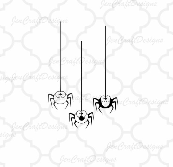 Halloween Spiders SVG DXF EPS Halloween cut files for use