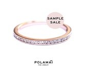 Fine Gold and Gemstone Jewelry . Diamond Eternity Rings by Polamai