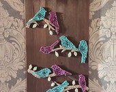 Items similar to Family Tree string art on Etsy