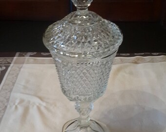 Crystal candy dish | Etsy