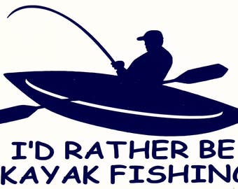 Kayak decal | Etsy