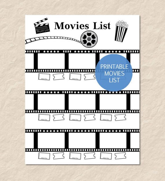 8 Best Images Of Movie Theme Printables - Hollywood Themed Classroom ...